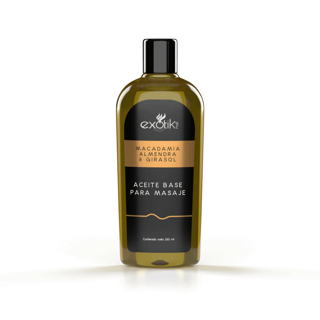 Aceite Base para Masaje 250ml Exotik Nat – Exotiknat